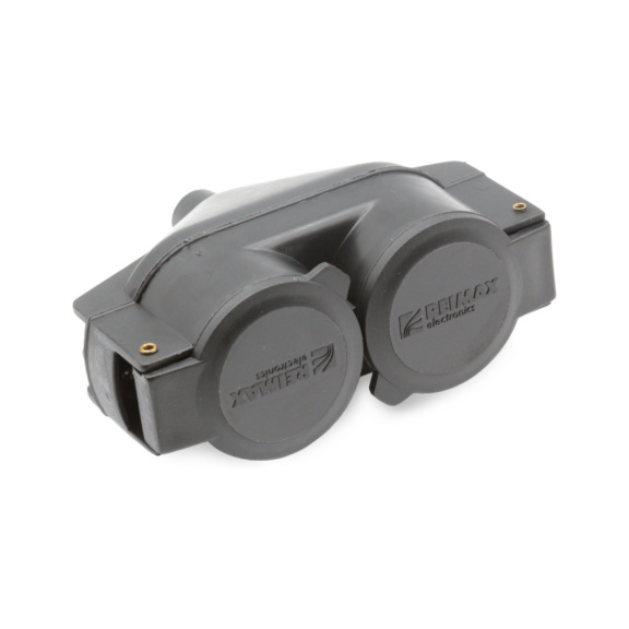 Dual socket for extension cords IP44 from WürthElektroShop