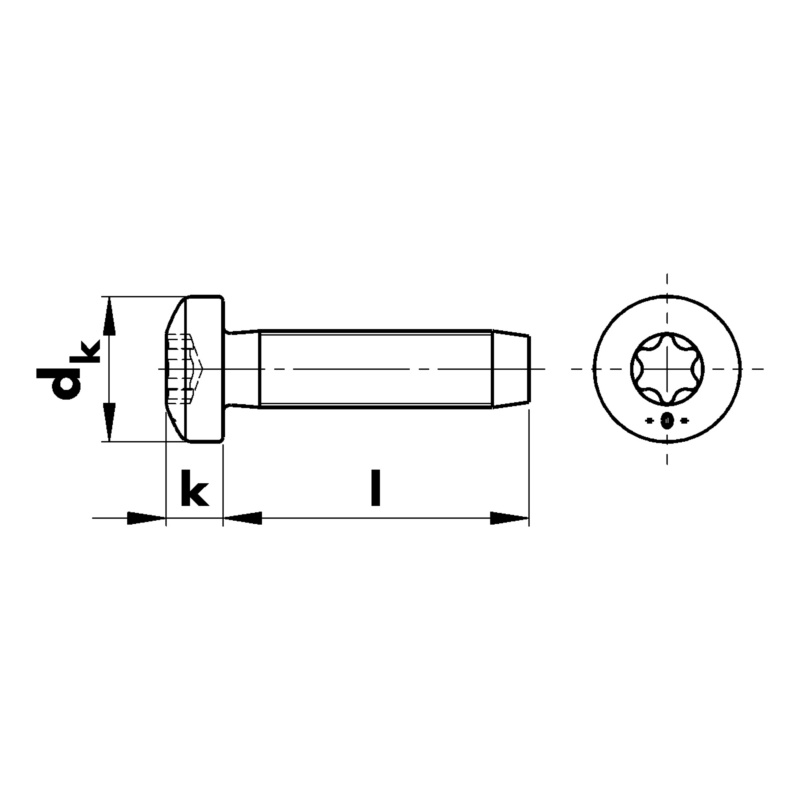 Taptite DIN 7500-PE TX A2 from WürthElektroShop