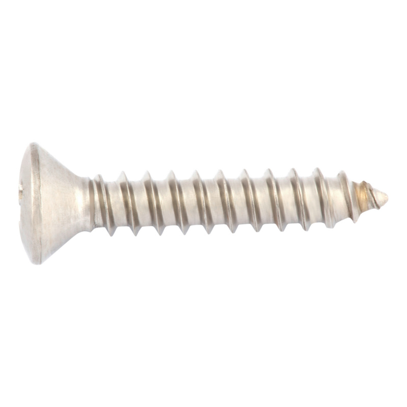 Tapping screw, raised countersunk head DIN 7983-C PZ A4 from ...
