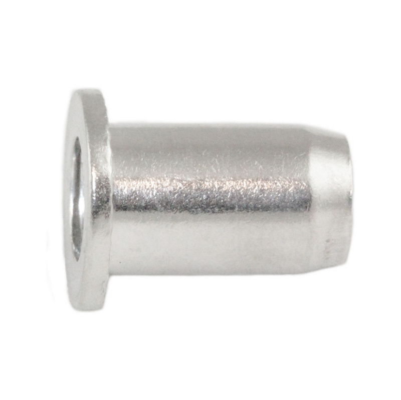 Rivet nut, Flanged head Open AL from WürthElektroShop