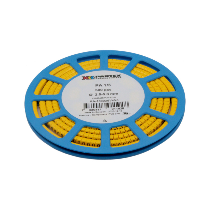 Wire marker roll PA series 1.5 to 4.0 mm2, OEM from WürthElektroShop