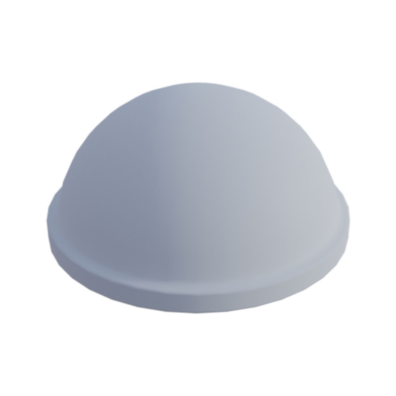 Adhesive bumper, hemispherical, white from WürthElektroShop